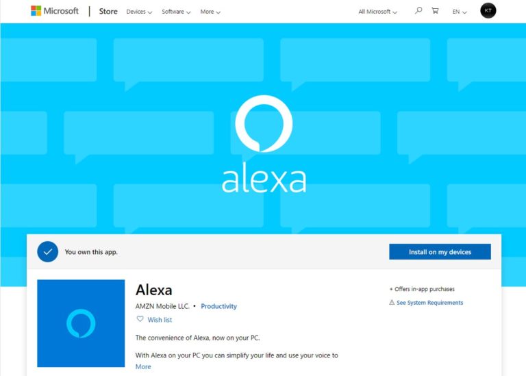 Amazon AlexaがWindows 10で利用可能に！Microsoft Storeでアレクサアプリ公開！マイクロソフト最新情報2018 ...